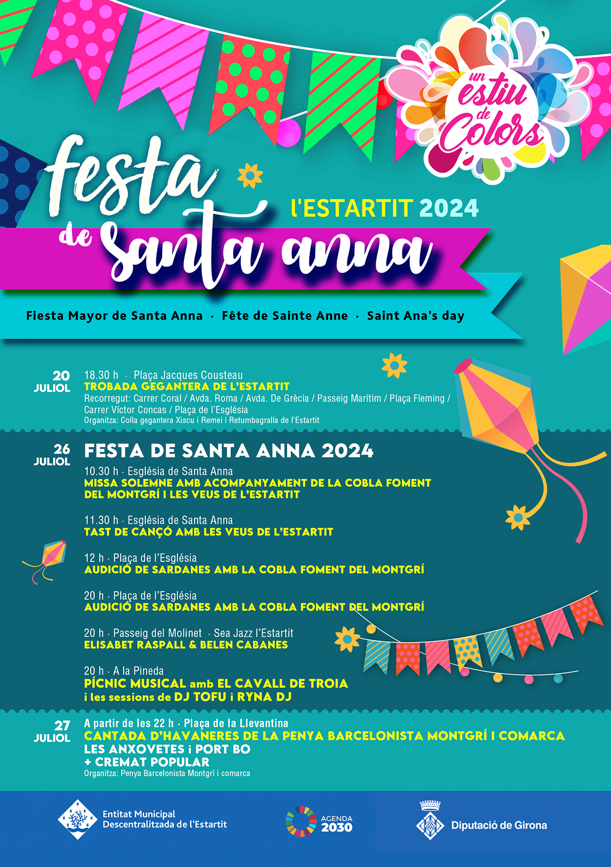 L'Estartit es prepara per festejar Santa Anna
